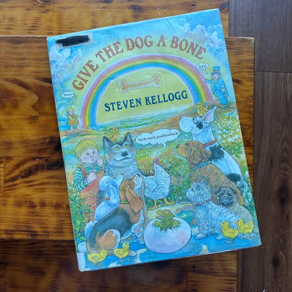 Vintage | Toys | Vintage 200 Give The Dog A Bone Hardcover Book | Poshmark